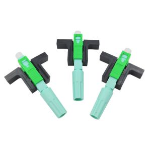 Quality Low Loss 0.3dB Fast Connector T Type Connect Fiber Optic Connectors SC/APC One for sale