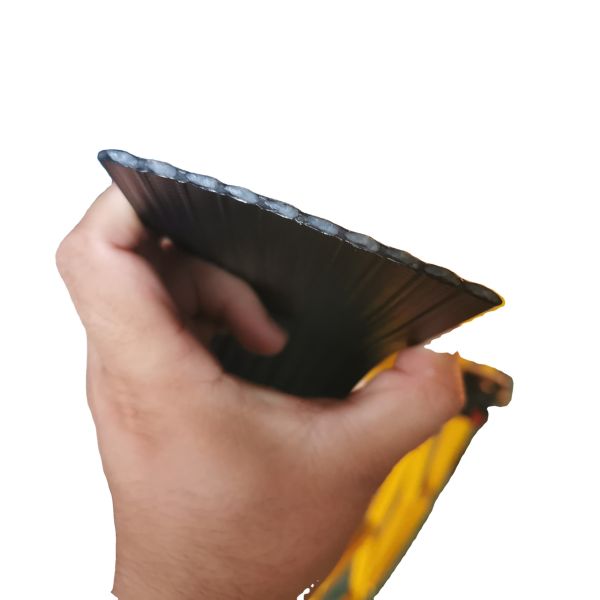 Quality Plastic Coated Geo Strap Band Production Line with 90mm Screw Diameter Extruder Machine for sale