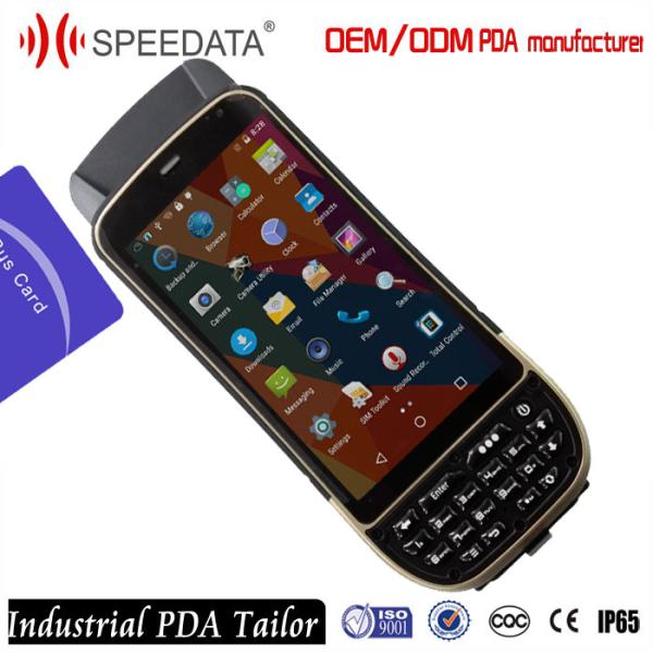 Quality Quad Core Bluetooth Handheld RFID Reader PDA 13.56MHz HF RFID Reader for sale