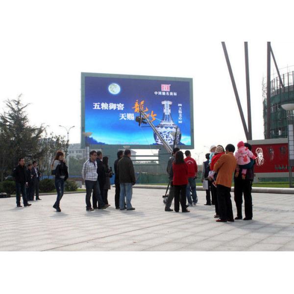 Quality Synchronous SMD P8 Outdoor Full Color LED Display Boards With Wide View Angle for sale
