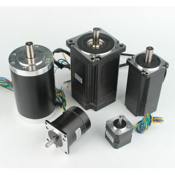 Quality ROHS 110w 3 Phase 4 Poles Brushless DC Motor For CNC Milling for sale