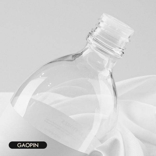 Quality 300ml Plastic Empty Mouthwash Bottle Medicine Conditioner 66.46mm Width for sale