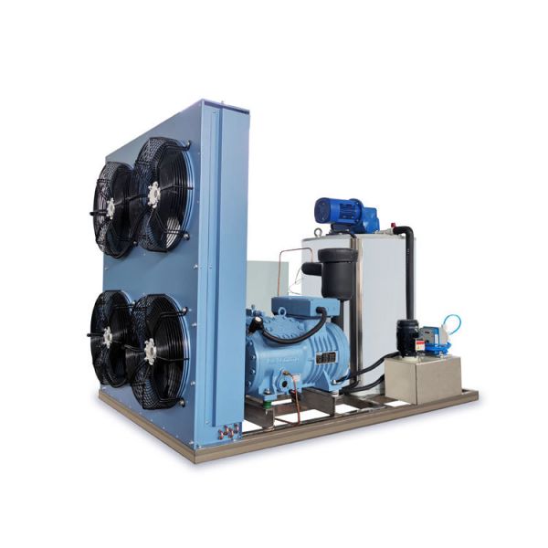 Quality 3T/24H Industrial Ice Flake Making Machine for Fishing Seafood ICEMA Supply Food Beverage for sale