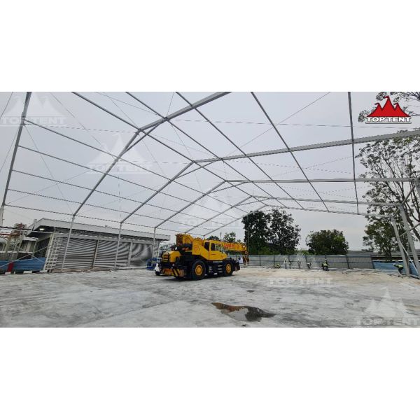 Quality Customizable Industrial Storage Tent With Adjustable Lengths And Enhanced for sale