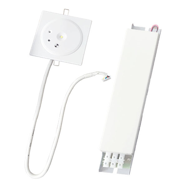 Quality Custom IP45 Non Maintained 1W LED Rechargeable Emergency Lamp PC Plate for sale