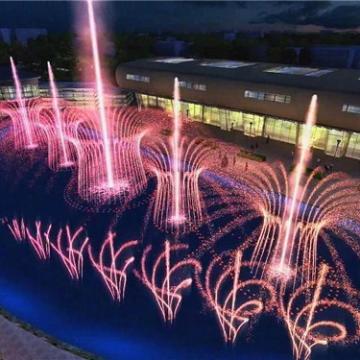 Business Music Floating Water Lake Fountains 380V 220V 50HZ