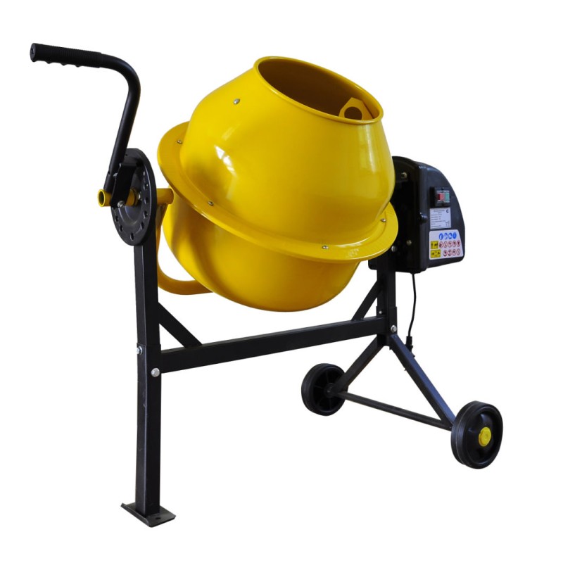 Diesel Power Electric Mini Construction Roll Concrete Mixer