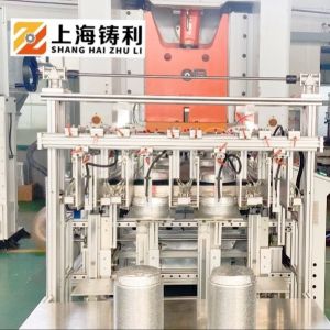 Quality Automatic Disposable Aluminum Foil Making Machine Zl-T80 Semi Auto Aluminum Foil for sale