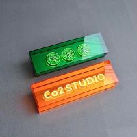 Quality Creative acrylic light box three-dimensional logo luminous word door head sign for sale