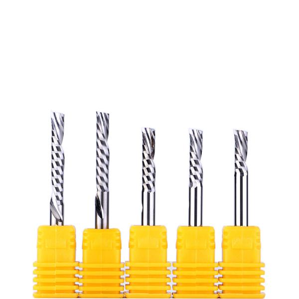 Quality HRC60 3 Flute Spiral Milling Cutter For 316SS for sale