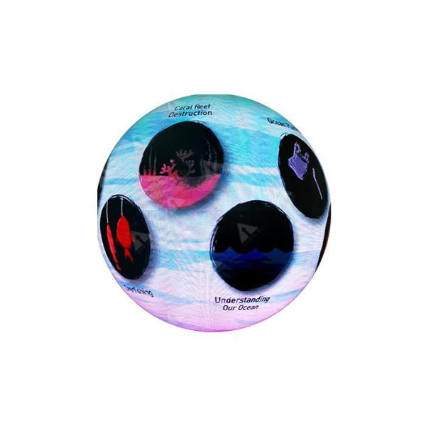Quality Dia 1.5m-3m Spherical LED Display Science Technology Museum Sphere Screen for sale