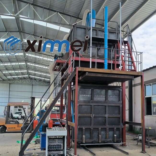 Foam Producting Line Scraps Plastic Foam Sponge Glue Mixing Recycled Plastic PU Foam Rebond Foam Recycling Machine