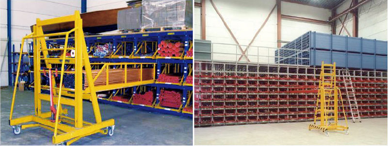 Roll Out Cassette (Honeycomb )Long Products Racking System