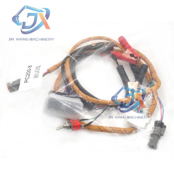 Quality STAR ZEBRA  Komatsu PC200-8 PC220-8 PC240-8 PC270-8 excavator engine diagnostic test harness for sale