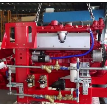 Quality High Efficiency Fire Pump Diesel Engine 300KW With Compact Structure for sale