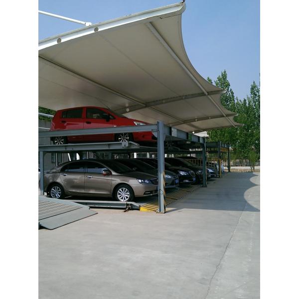 Quality 4 Posts Garage Vehicle Lift Two Levels Home & CBD Hydraulic Parking Lift for sale