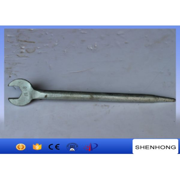 Quality 280 - 520mm Length Tower Erection Tools , Light Weight Sharp Tail Open - End for sale