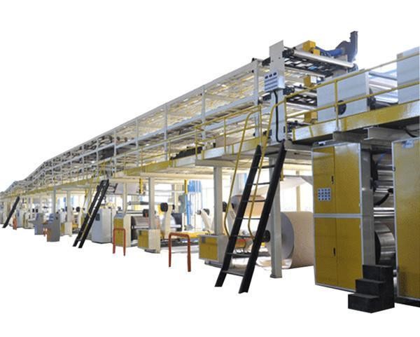 Quality A B C E Flute Cardboard Box Manufacturing Equipment Electric Driven for sale