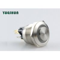 Quality High Head Metal Push Button Switch Momentary Ring LED Illuminated 22mm for sale