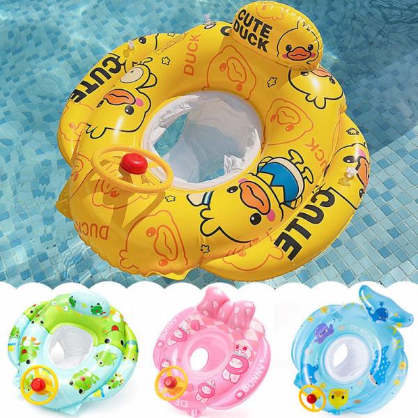 Quality Age Range 2 to 4 Years Cute Pattern Swimming Pool Float Ring Tubes for Kids' for sale