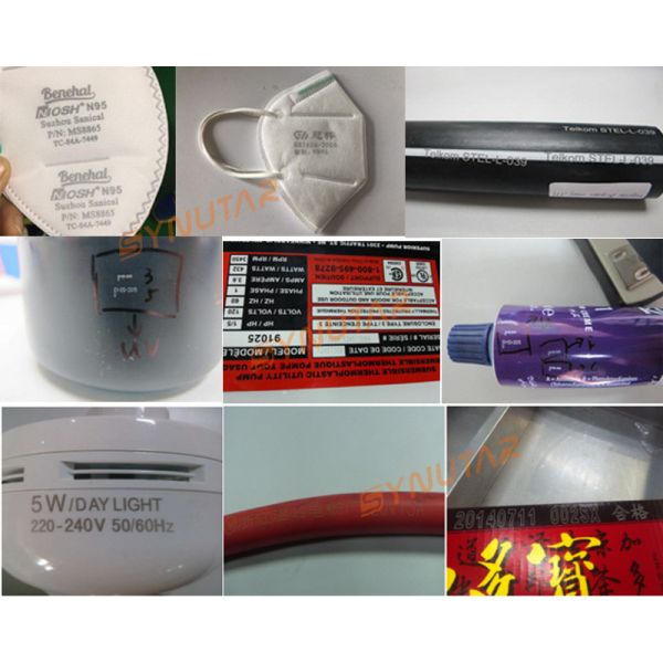 Quality Automatic CO2 Fiber Laser Marking Machine For Plastic Bottle for sale