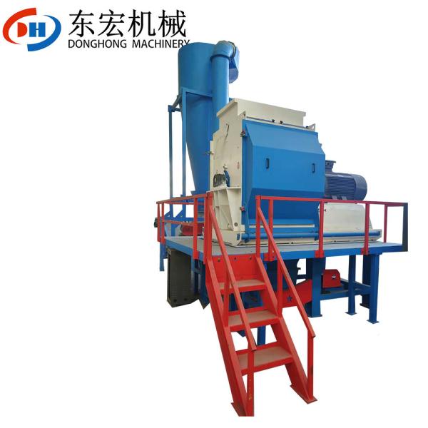 Quality High Productivity 6000 kg Wood Crusher for High Yield Log Branch Pellet Manufacturing for sale