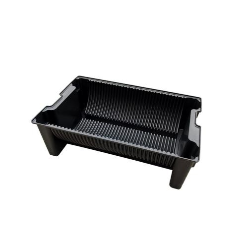 Quality 3mm Conductive Polystyrene 330mm SMT Reel Tray ESD Storage Box for sale