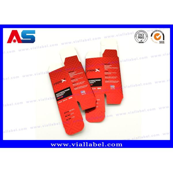 Quality Matt Lamination Small Packaging Boxes 10ml Vials Injectable Peptide 325g Paper for sale