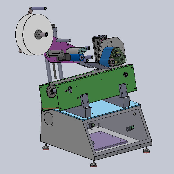 Quality Dental Needle Horizontal Labeling Machine Vial Sticker Labeler Machine for sale