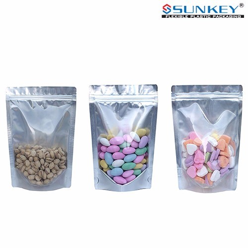 Quality Heat Seal Ziplockk Packaging Bag Stand Up Pouch for sale
