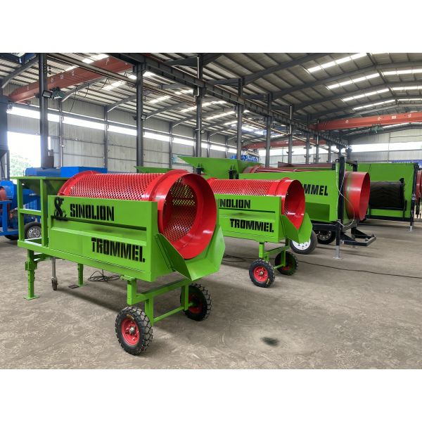 Quality Drum Rotary Sieve Sifter for Compost Screener Topsoil Worm Fertilizer Mini for sale