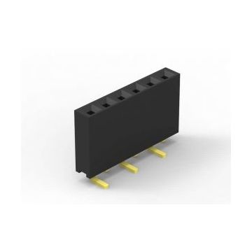 Quality Square Pin PCB Header Connector 2 Pins To 50 Pins 2.54mm Pitch For Computer for sale