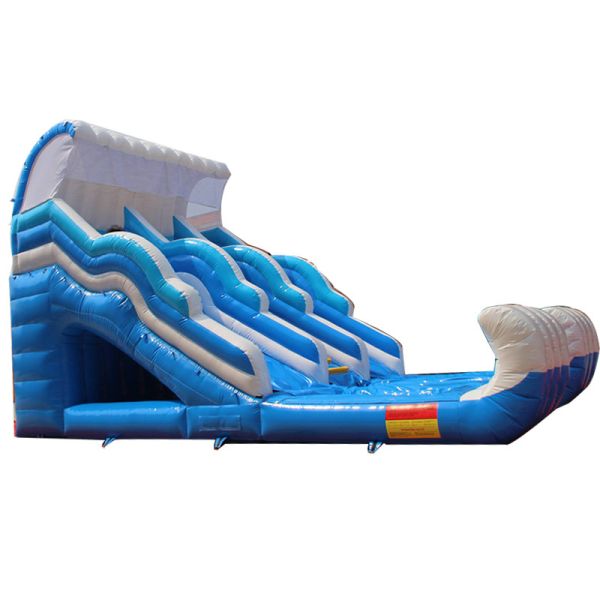 Quality Large Size Blue Double Slide Inflatable Combo for Custom Made Party Rentals for sale