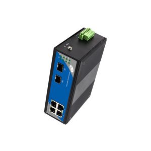 Quality 4 Port Gigabit Web Smart POE Switch With 2 SFP Slots for sale