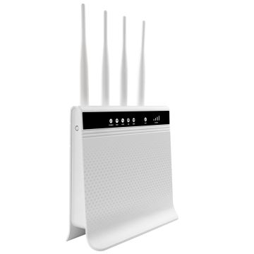 Quality 5dbi Antenna LTE Router Volte 1200Mbps 4G Sim Card Slot Router for sale