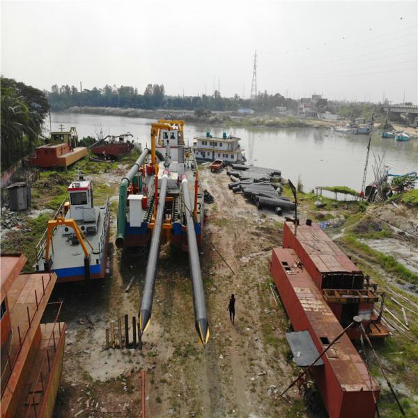 Quality Hydraulic Valve Cutter Suction Dredging Equipment with Weichai Diesel Engine and for sale