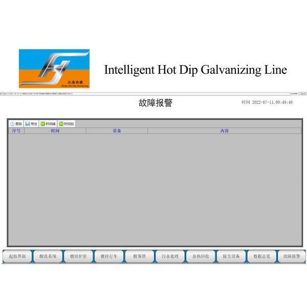 Quality Hot Dip Galvanizing Production Line for sale