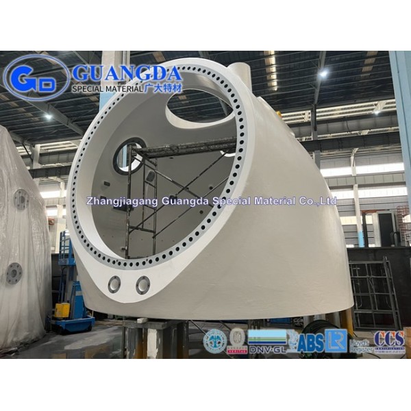 Quality Wind Turbine Nacelle Elbow 2-12MW QT400-18AL  Wind Turbine Castings EN-GJS-400-18 for sale