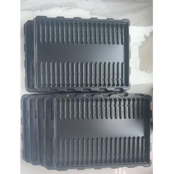 Quality Factory Custom Made PS Anti-Static Blister Trays , Transparent Plastic Boxes for sale