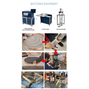Easy to Operate Mini Aluminum Profile Mirror Frame Bending Machine Rounding Bending Machine Sign