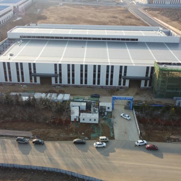 Quality Multi Span Steel Warehouse Building with Rock Wool Insulation for sale
