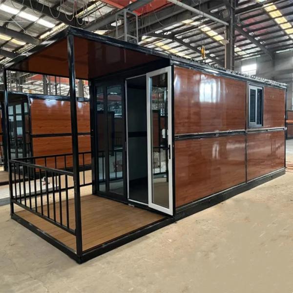Quality Anti Rust Fireproof Prefab Folding Container House Easy To Install for sale