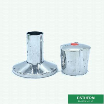 Quality Chrome Plated Round Zinc Alloy Handle For Brass Valve Cartridges for sale