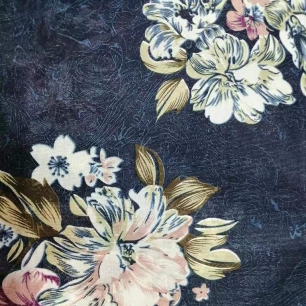 Quality Anti Allergy Dark Blue 80gsm Poly Tricot Fabric For Mattress Cover for sale