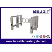 Quality Rfid Card Fingerprint Automatic Swing Turnstile Brush DC24V for sale