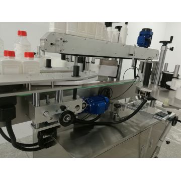 Quality Self Adhesive Glass Flat Bottle Front Back Labeler Machine For Honey Jar 240V for sale