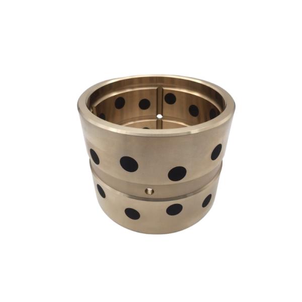 Custom C95400 aluminum bronze bushings for port lifting equipment