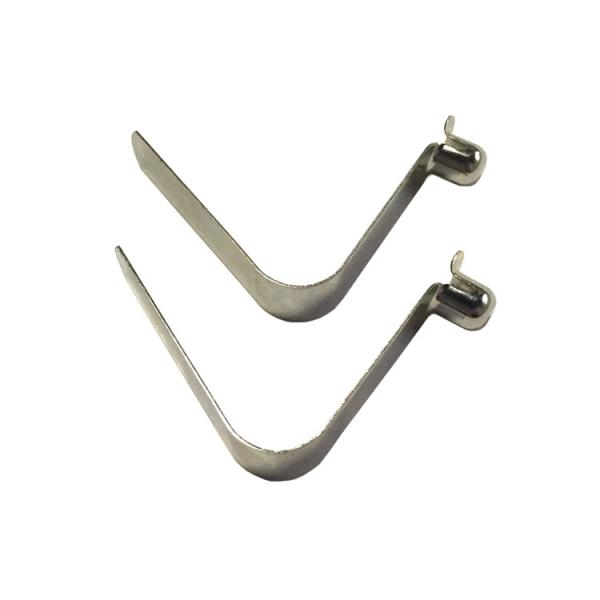 Quality 18mm Stamping Button Spring Clips Rust Resistant for sale