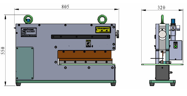 Guillotine PCB Cutter