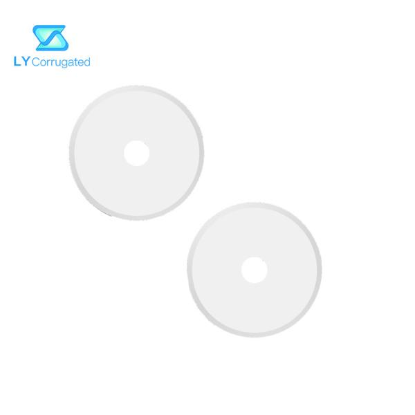 Quality Anti -  Static Zirconia Ceramic Round knife 45*8*0.4mm Nonwoven Fabric Slitting Knife for sale